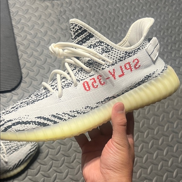 Yeezy | Shoes | Adidas Yeezy Boost 35 V2 Zebras Mens 95 Great Condition ...